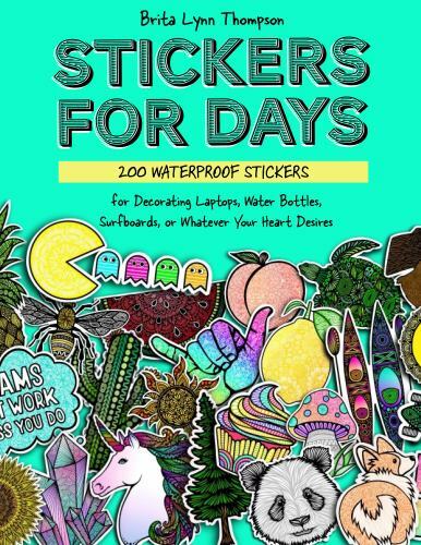 Stickers for Everything : A Sticker Book of 500+ Waterproof Stickers ...