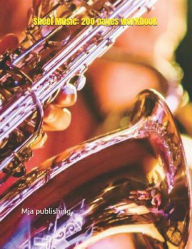 Sheet Music : 200 Pages Workbook by Mja Publishing (2019, Trade Paperback) for sale online ...
