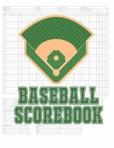 Baseball Scorebook : 100 Scoring Sheets for Baseball and Softball Games ...