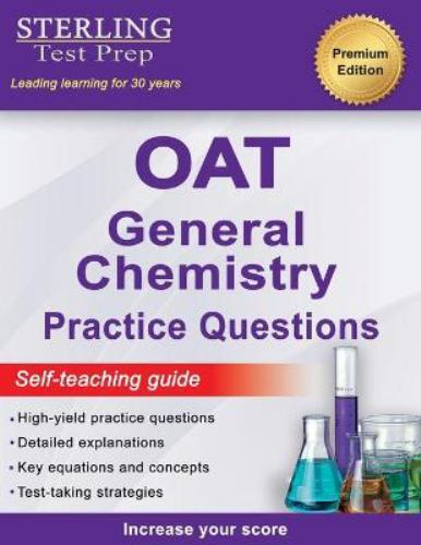 Sterling Test Prep OAT General Chemistry Practice Questions : High ...