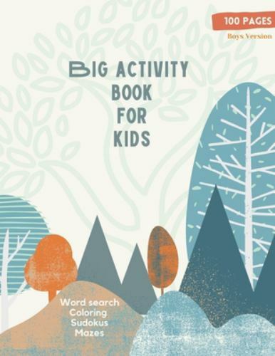 Big Activity Book for Kids : Big Activity Book for Kids, Boys Cover ...