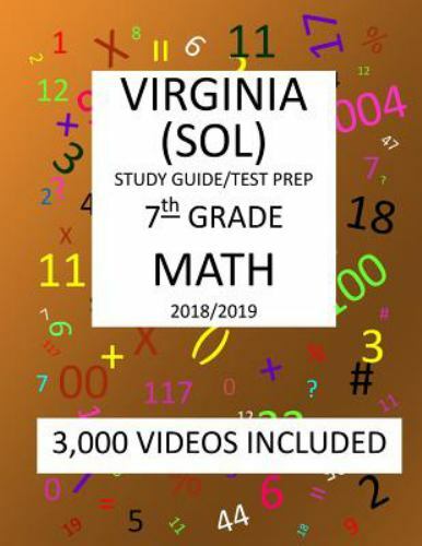 7th Grade VIRGINIA SOL, 2019 MATH, Test Prep: : 7th Grade VIRGINIA ...