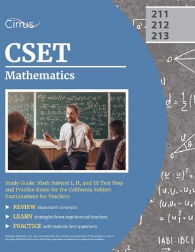 CSET Mathematics Study Guide : Math Subtest I, II, and III Test Prep ...