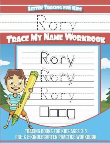 Rory Letter Tracing for Kids Trace My Name Workbook : Tracing Books for ...