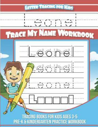 Leonel Letter Tracing for Kids Trace My Name Workbook : Tracing Books ...