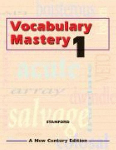 Vocabulary Mastery Ser.: Vocabulary Mastery by Stanford, Rothermich and ...
