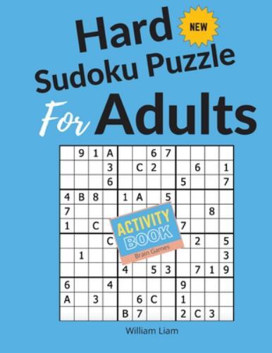 Hard Sudoku Puzzle 3*4 Puzzle Grid Brain Game for Adults by William ...