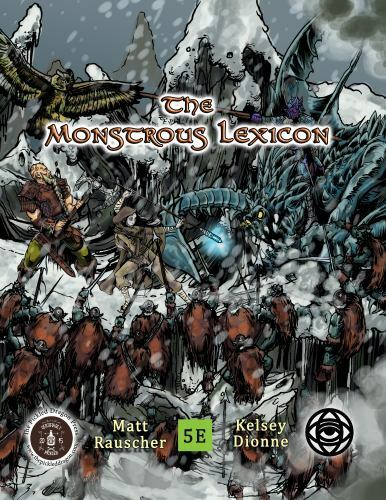 Monstrous Lexicon by Kelsey Dionne and Matt Rauscher (2018, Trade ...