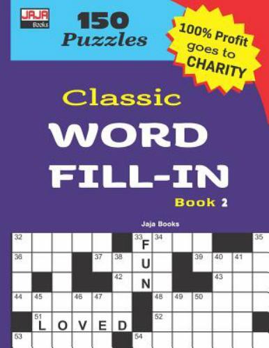 Classic WORD FILL-In Book 2 by Jaja Jaja Media and Jaja Jaja Books ...