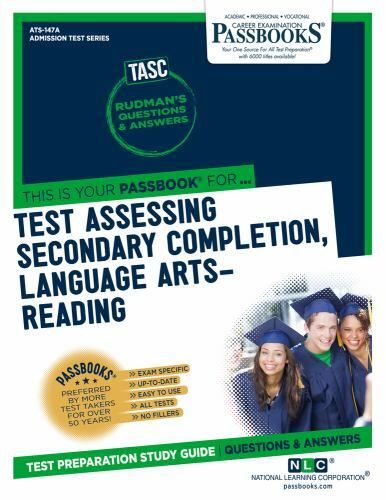 Admission Test Series (Ats) Ser.: Test Assessing Secondary Completion ...