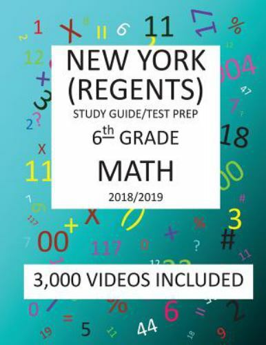 6th Grade New York Regents Math Test Prep/Study Guide by Mark Shannon ...