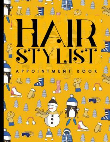 Hair Stylist Appointment Book : 6 Columns Appointment Note, at a Glance ...