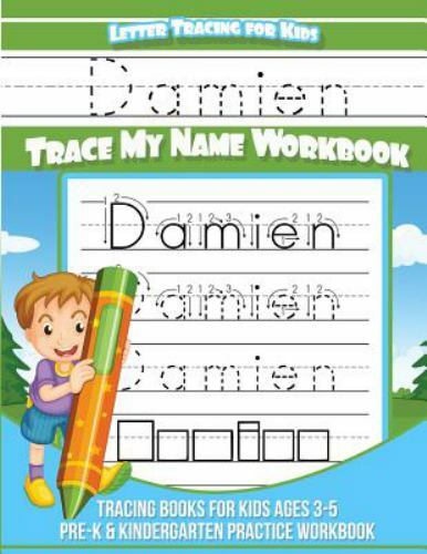Damien Letter Tracing for Kids Trace My Name Workbook : Tracing Books ...
