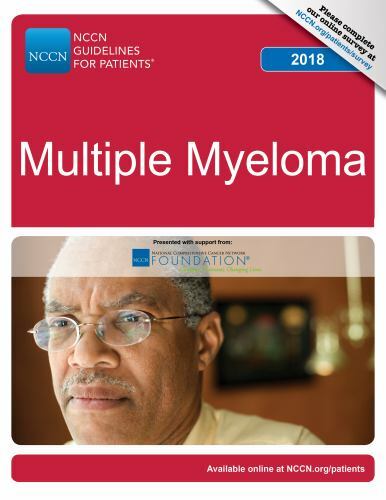 NCCN Guidelines for Patients®: Multiple Myeloma, 2018 by National Comprehensive Cancer Network ...