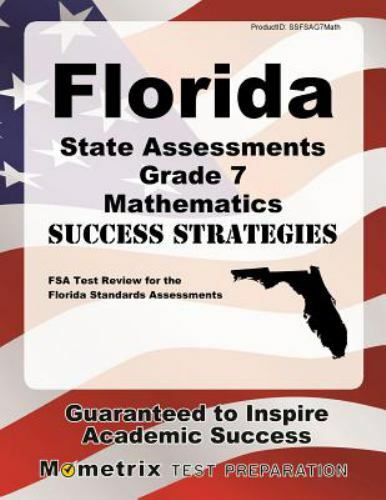 Florida State Assessments Grade 7 Mathematics Success Strategies Study ...