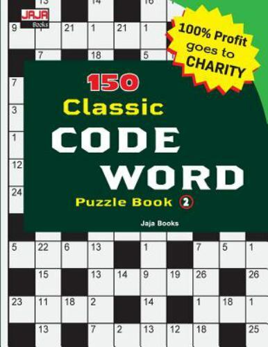 150 Classic Code Word Puzzle Book by Jaja Jaja Books (2018, Trade ...