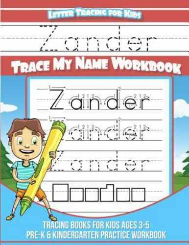 Zander Letter Tracing for Kids Trace My Name Workbook : Tracing Books ...