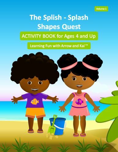 Splish-Splash Shapes Quest Activity Book for Ages 4 and Up : Learning ...