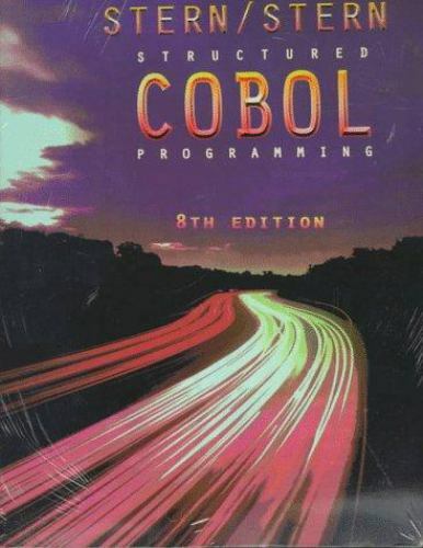 Structured COBOL Programming, 8th Edition with Syntax Guide and Student Program by Robert A ...