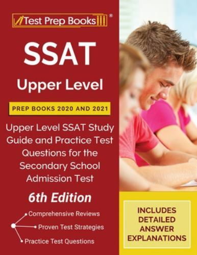 SSAT Upper Level Prep Books 2020 And 2021 : Upper Level SSAT Study ...