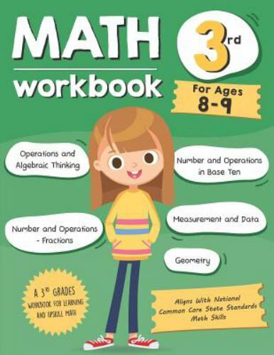 Math Workbook Grade 3 (Ages 8-9) : A 3rd Grade Math Workbook for ...