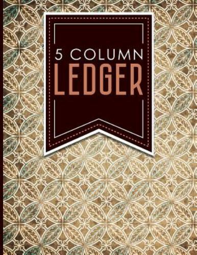 5 Column Ledger : Cash Book, Accounting Ledger Notebook, Business ...