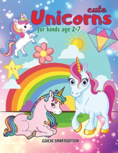 Cute Unicorns Coloring Book 2 : Unicorns Coloring Book for Kids ...
