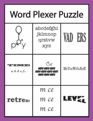 Word Plexer Puzzle : Rebus Puzzles Word or Phrase Fun and Challenge ...
