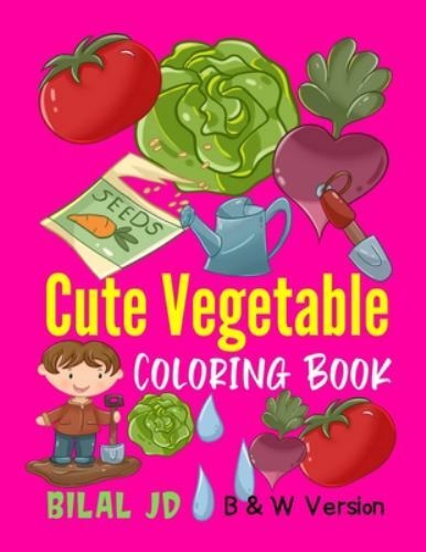 Cue Vegetable Coloring Book : Coloring Books for Teenagers by Bilal JD ...