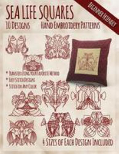 Sea Life Hand Embroidery Patterns by StitchX Embroidery (2016, Trade ...
