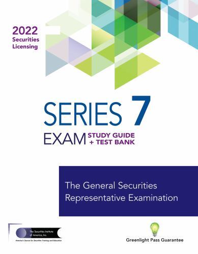 Series 7 Study Guide 2022 + Test Bank by The Securities Institute of ...