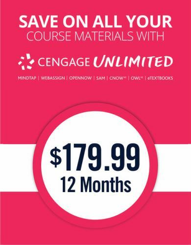 Cengage Unlimited, Multi-Term (12 Months) Printed Access Card by Not ...