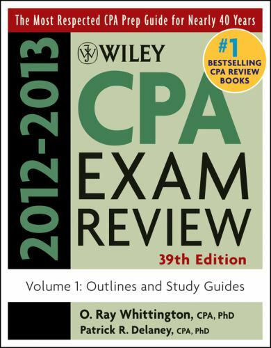 Wiley CPA Examination Review, Outlines and Study Guides by O. Ray ...