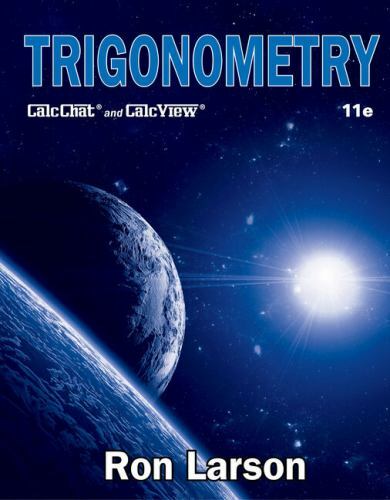 Trigonometry by Ron Larson (2021, Hardcover) for sale online | eBay