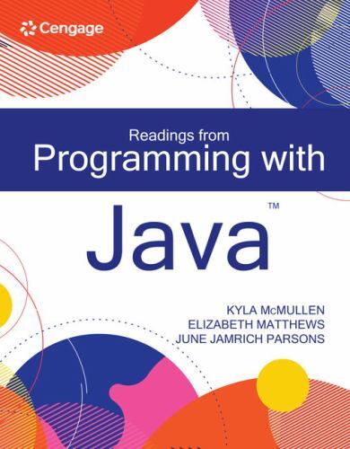 Mindtap Course List Ser.: Readings from Programming with Java by Elizabeth Matthews, Kyla ...