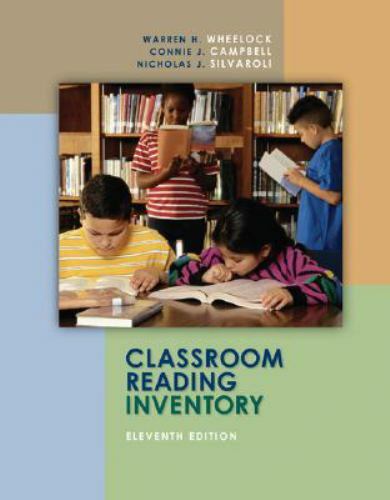 Classroom Reading Inventory by Warren H. Wheelock, Connie J. Campbell ...