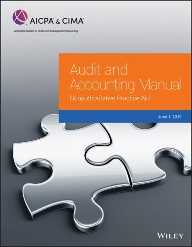 Aicpa Ser.: Audit and Accounting Manual: Nonauthoritative Practice Aid ...