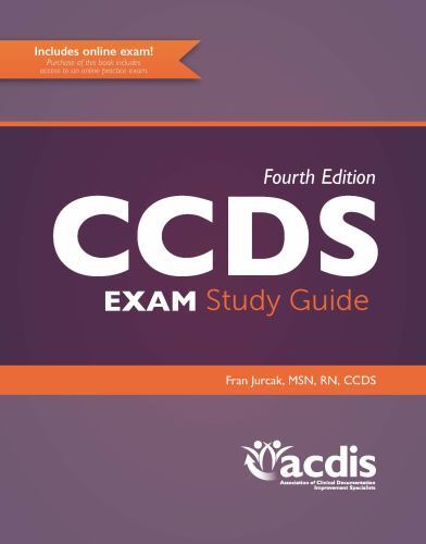 CCDS Exam Study Guide, Fourth Edition by Fran Jurcak (2019, Spiral) for ...