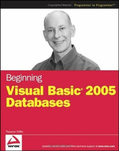 Beginning Visual Basic 2005 Databases by Thearon Willis (2005, Trade Paperback) for sale online ...