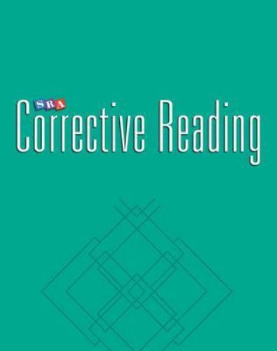 Corrective Reading Comprehension Level C, Teacher Materials by McGraw ...