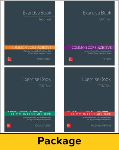 Common Core Achieve, TASC Exercise Book 5 Copy Set by Contemporary ...