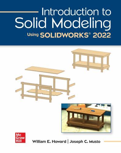 Loose Leaf for Introduction to Solid Modeling Using SolidWorks 2022 by ...