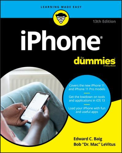 IPhone for Dummies by Edward C. Baig and Bob LeVitus (2019, Trade ...