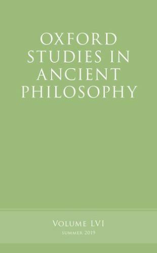 Oxford Studies in Ancient Philosophy Ser.: Oxford Studies in Ancient ...