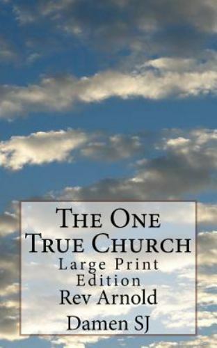One True Church : Large Print Edition by Arnold Damen (2017, Trade ...