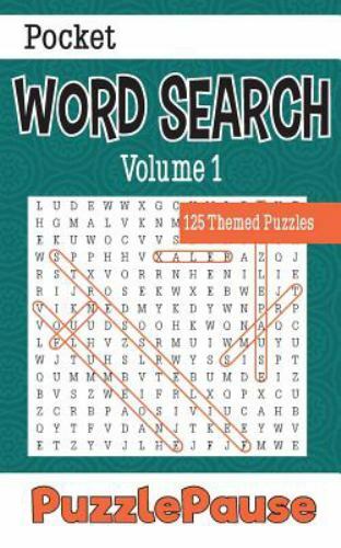 Pocket Word Search : 125 Themed Puzzles by PuzzlePause (2017, Trade ...