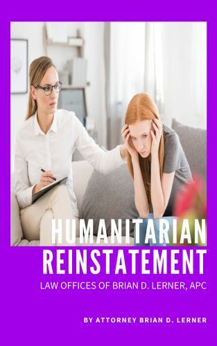 Humanitarian Reinstatement by Brian Lerner (2022, Trade Paperback) for ...