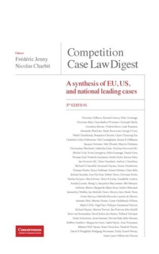 2022 Competition Case Law Digest : A Synthesis of EU, US and National ...