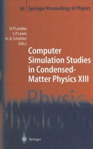Springer Proceedings in Physics Ser.: Computer Simulation Studies in ...