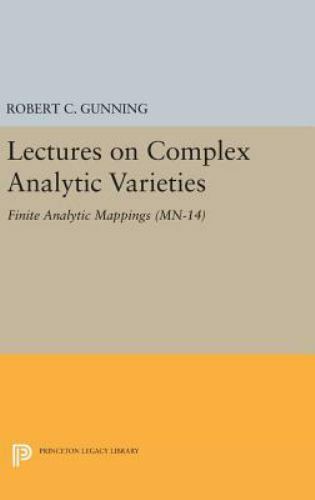 Mathematical Notes Ser.: Lectures on Complex Analytic Varieties ...